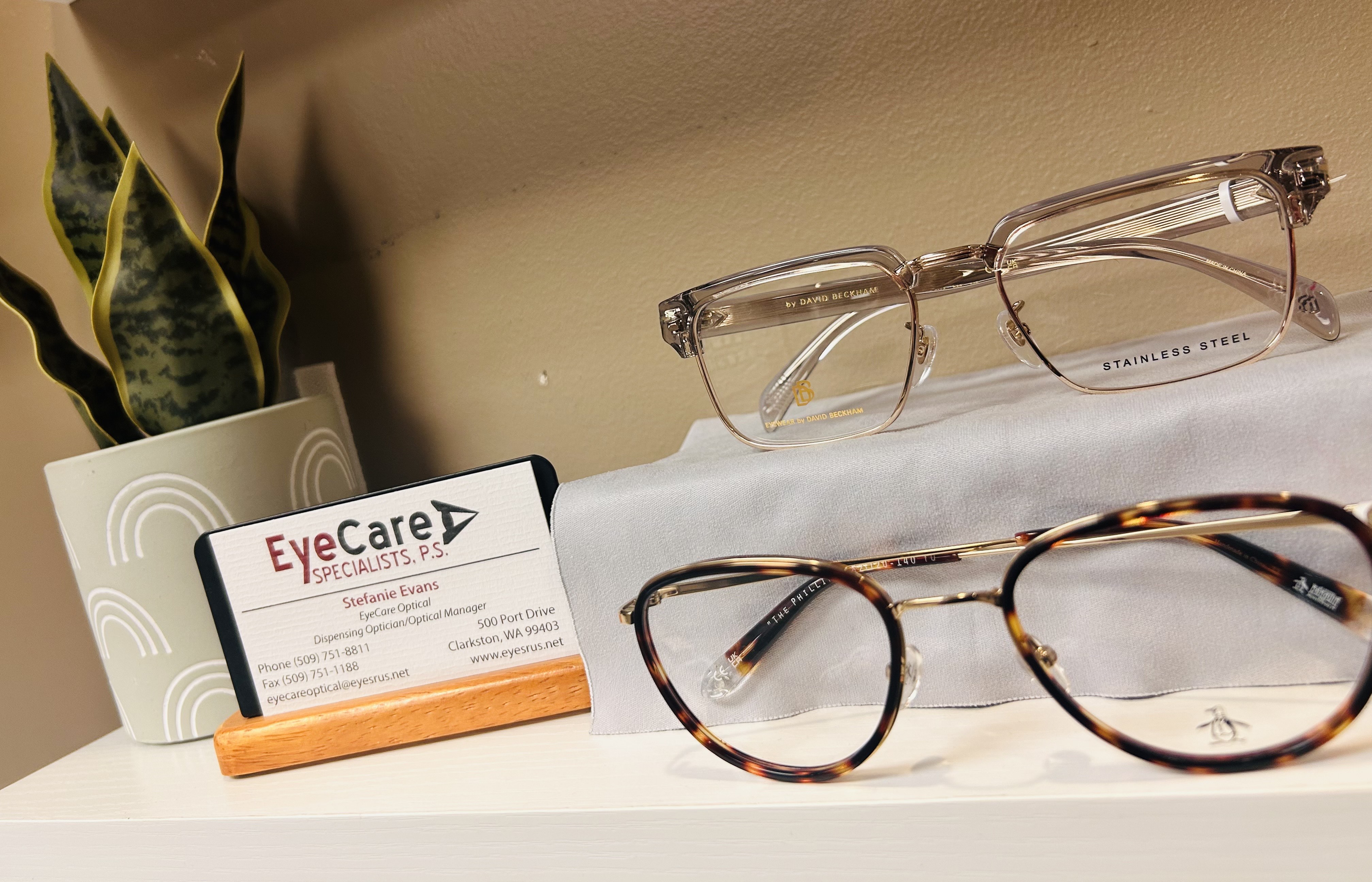 Optical Shop | P.S. Vision Health Services Clarkston, WA.